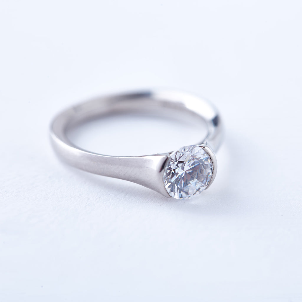 Diamond Engagement Ring – Hummingbird Jewelers